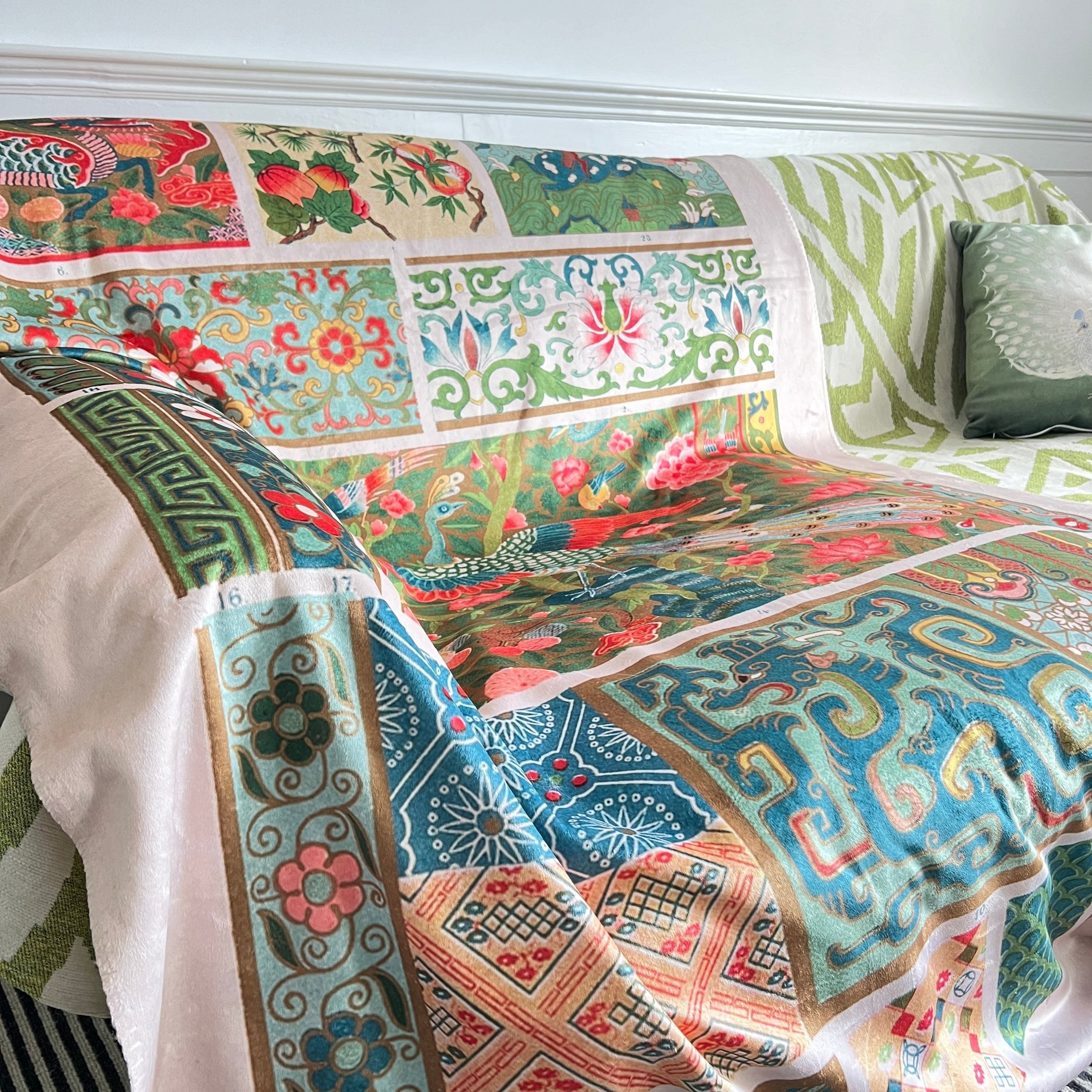 Fire Bird Sherpa Throw / Blanket – Doris Brixham