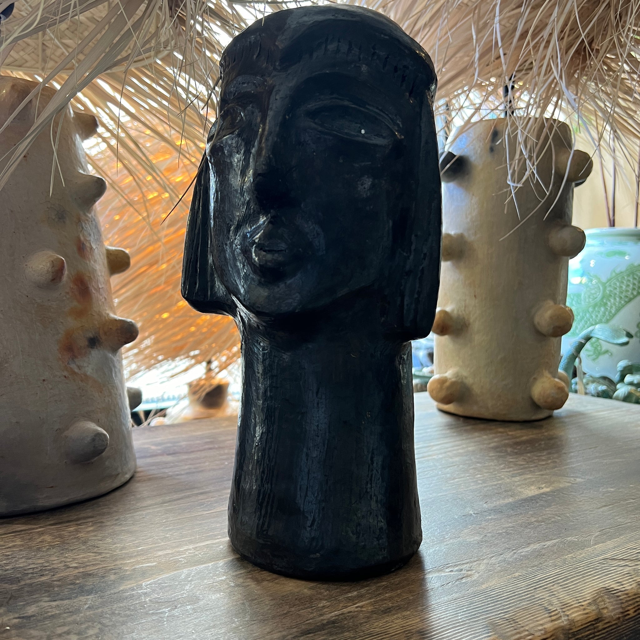 Berber Large Face Sculpture – Doris Brixham