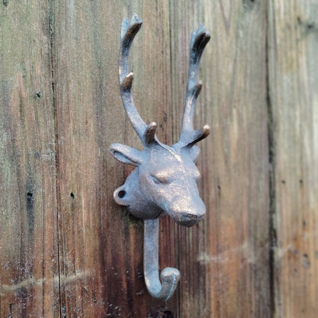 Single Cast Iron Stag Hook – Doris Brixham