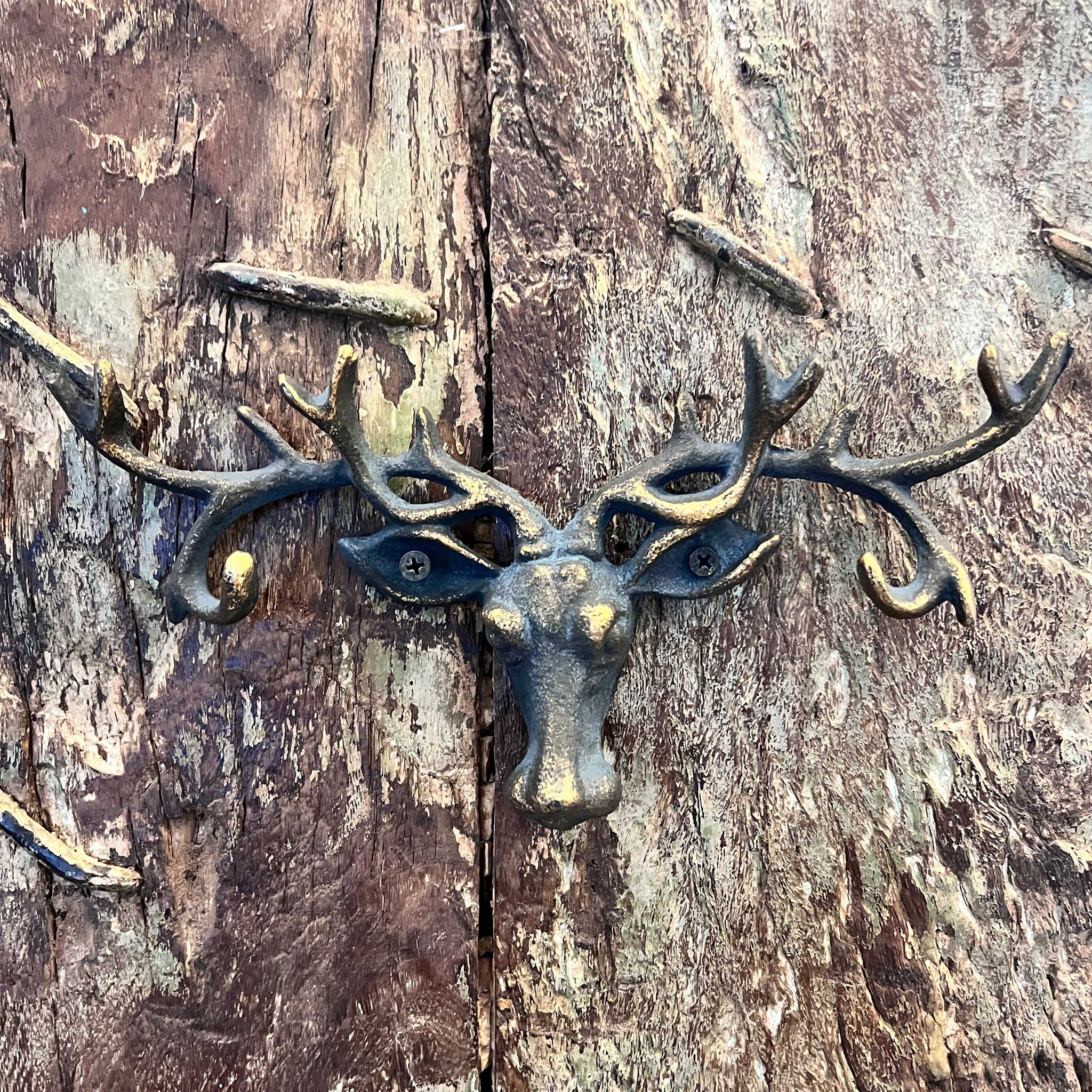 Cast Iron Long Antler Stag Hook – Doris Brixham