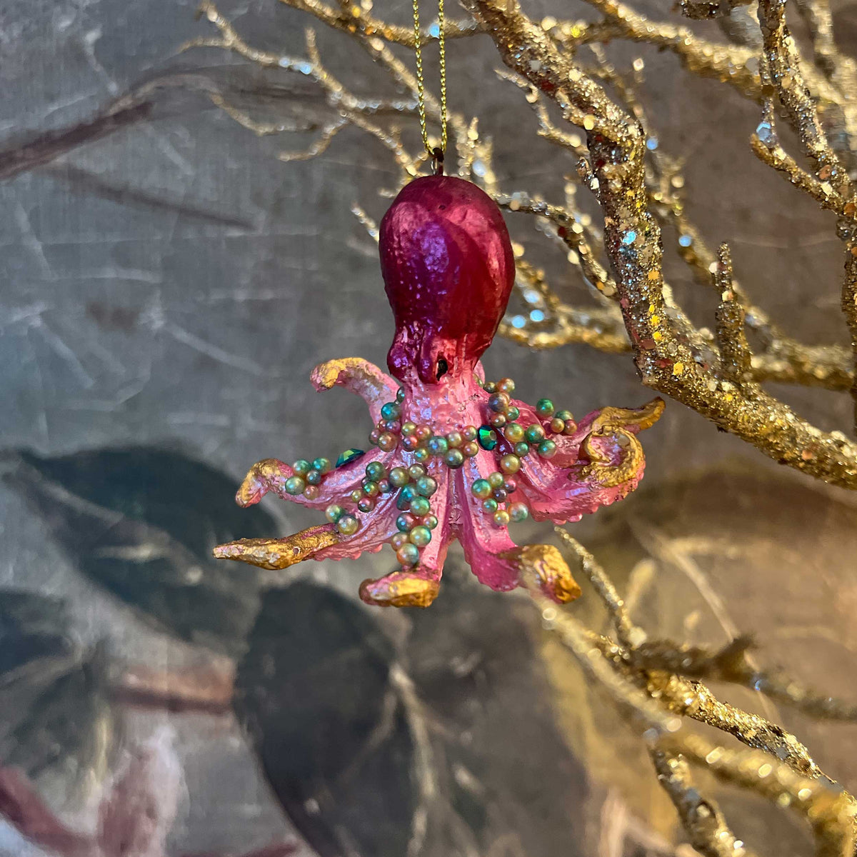 Resin Octopus Christmas Decorations – Doris Brixham