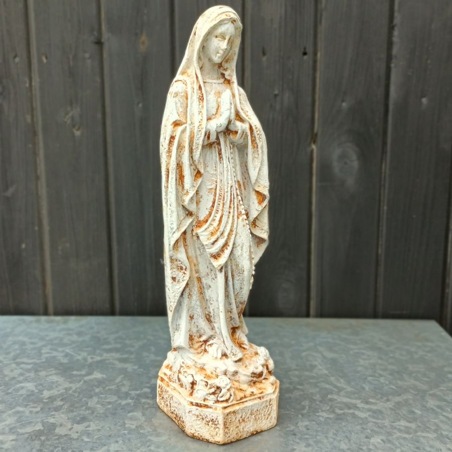 Virgin Mary cast Iron Sculpture – Doris Brixham